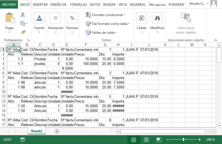 Cómo descargar información de tu ERP